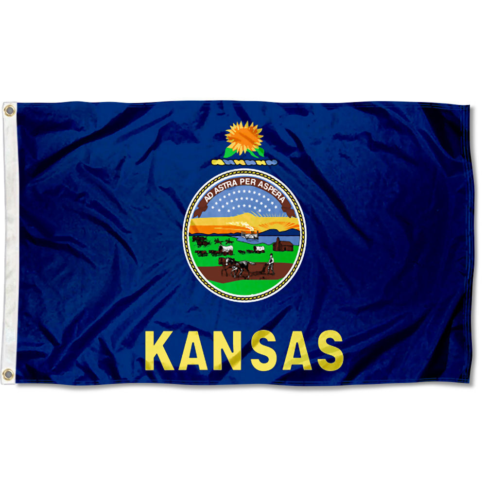 State of Kansas Flag - State Street Products