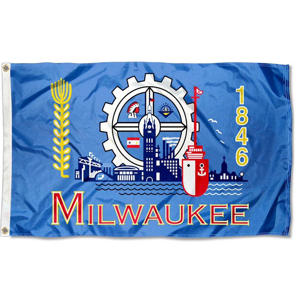 City of Milwaukee Flag - State Street Products