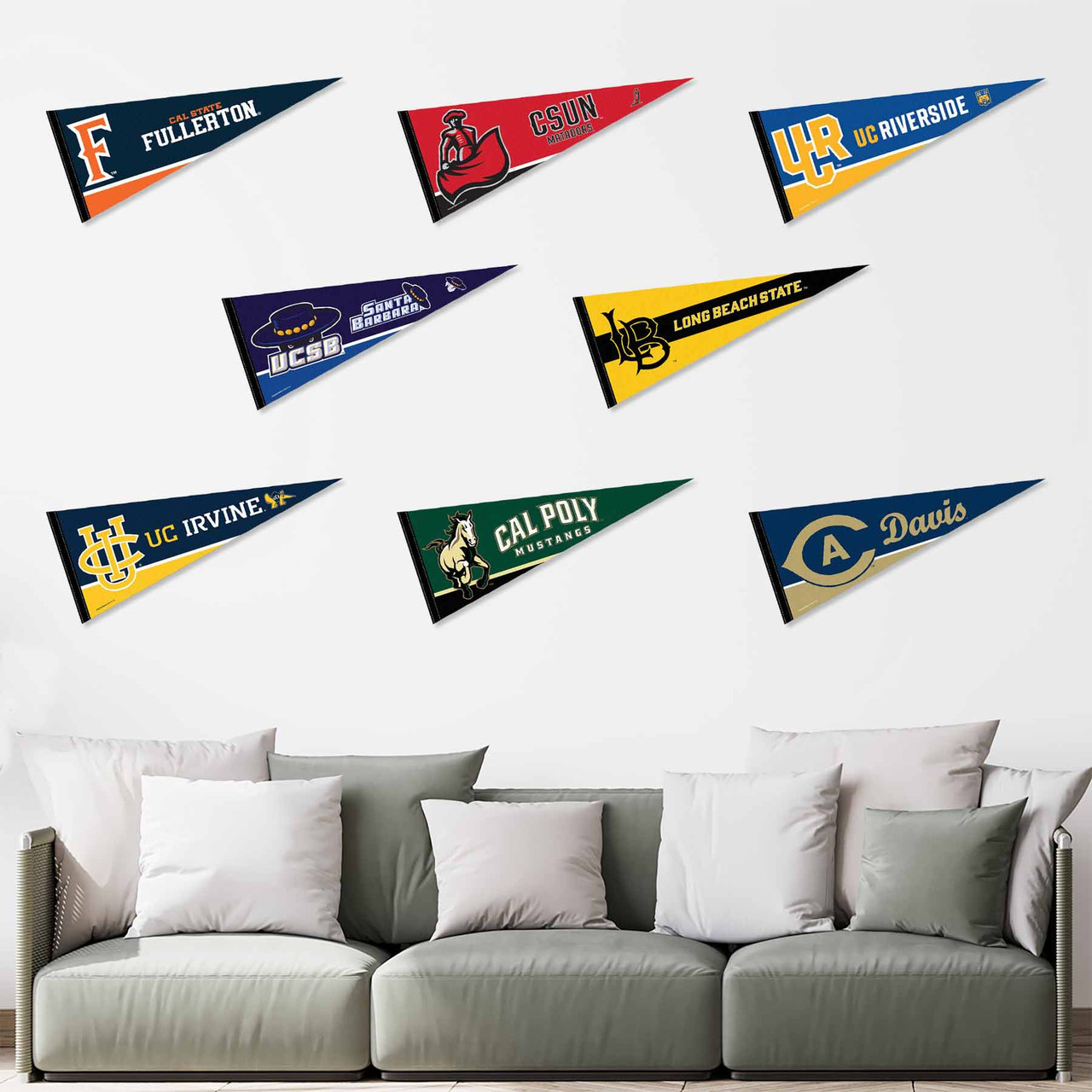 Big West Conference Pennants - State Street Products