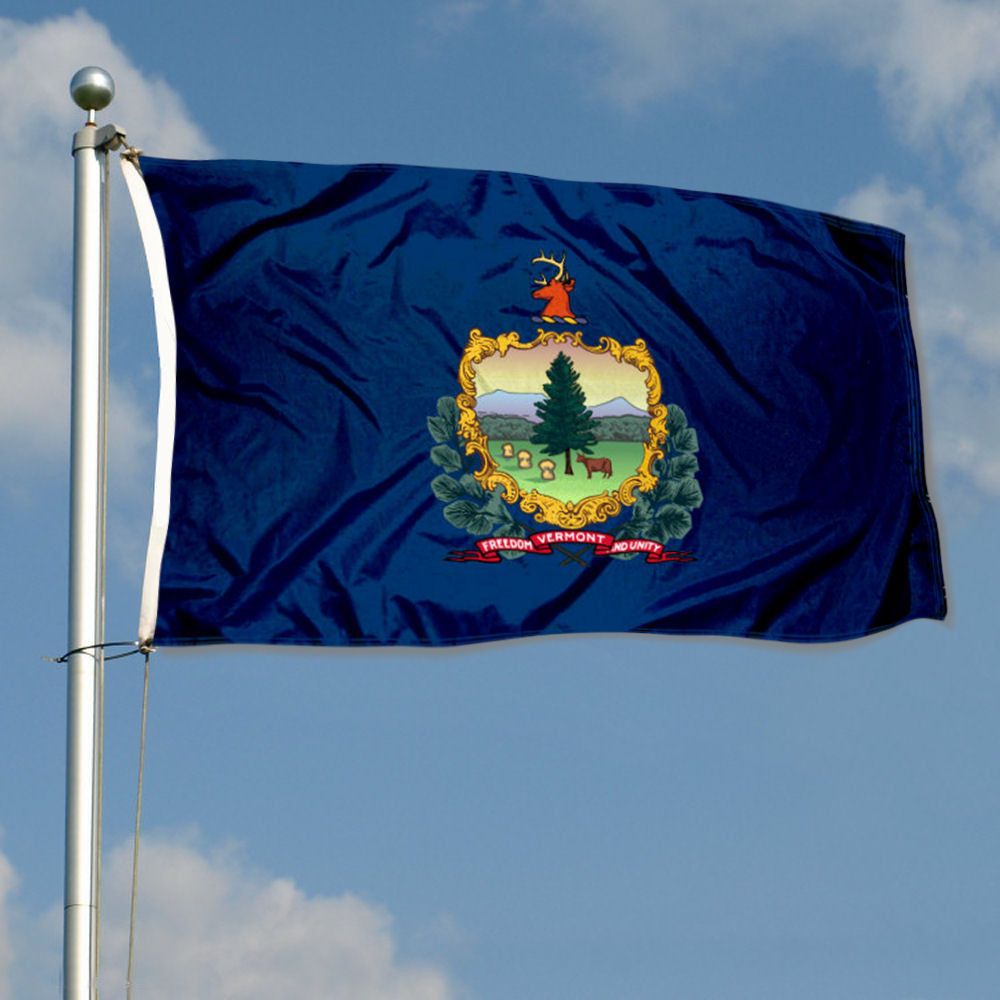 State of Vermont Flag - State Street Products
