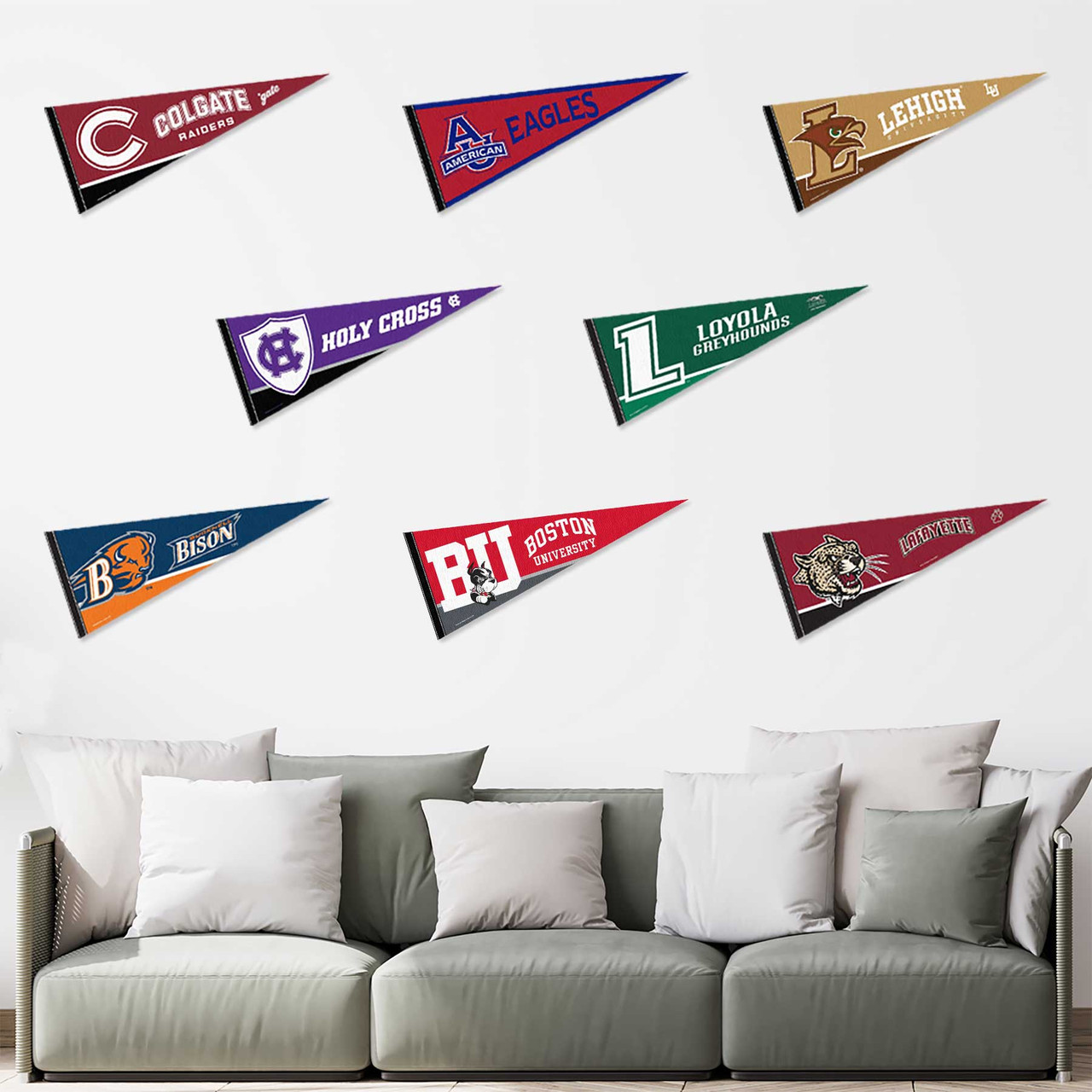 Patriot League Conference Pennants - State Street Products