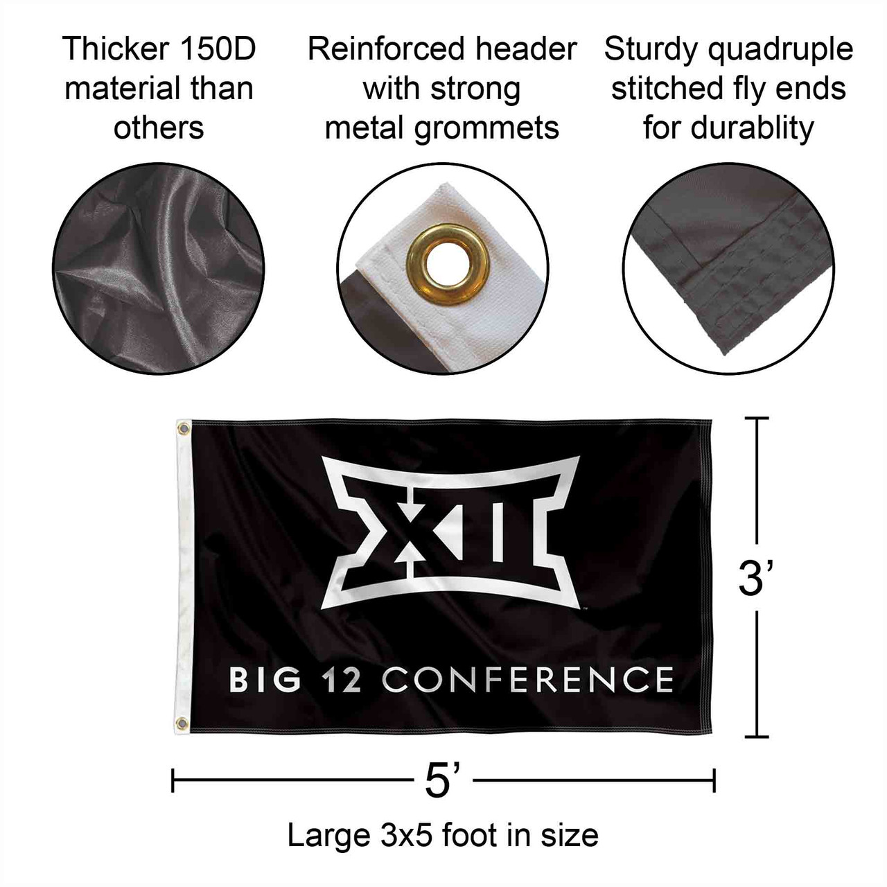 Big XII Conference Flag - State Street Products