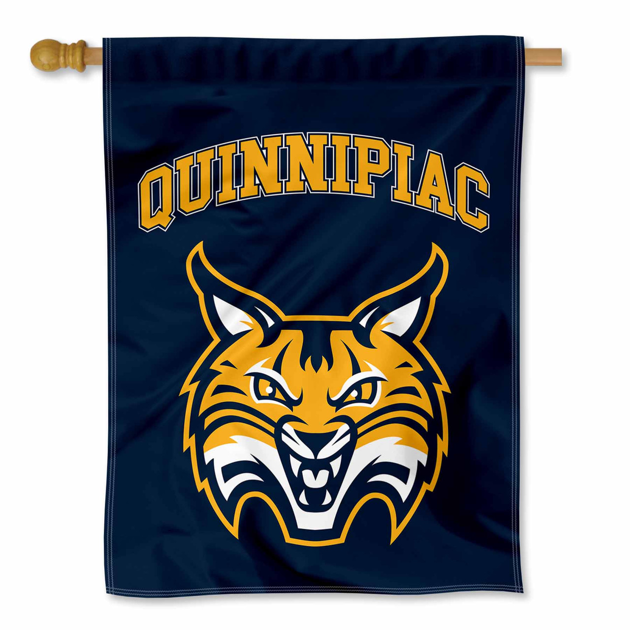 Quinnipiac Bobcats Double Sided House Flag - State Street Products