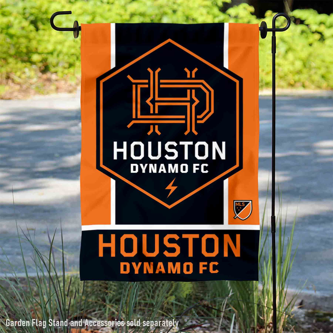 Houston Dynamo Logo Garden Flag - State Street Products
