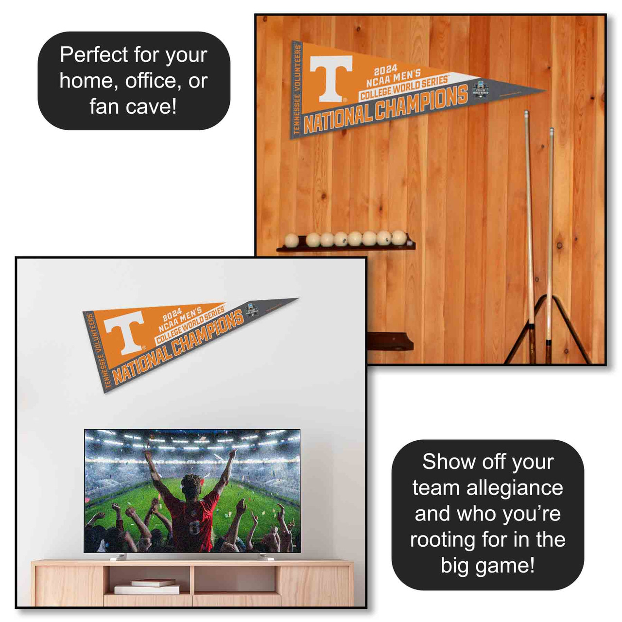 Tennessee Volunteers CWS 2024 College Baseball Series National ...