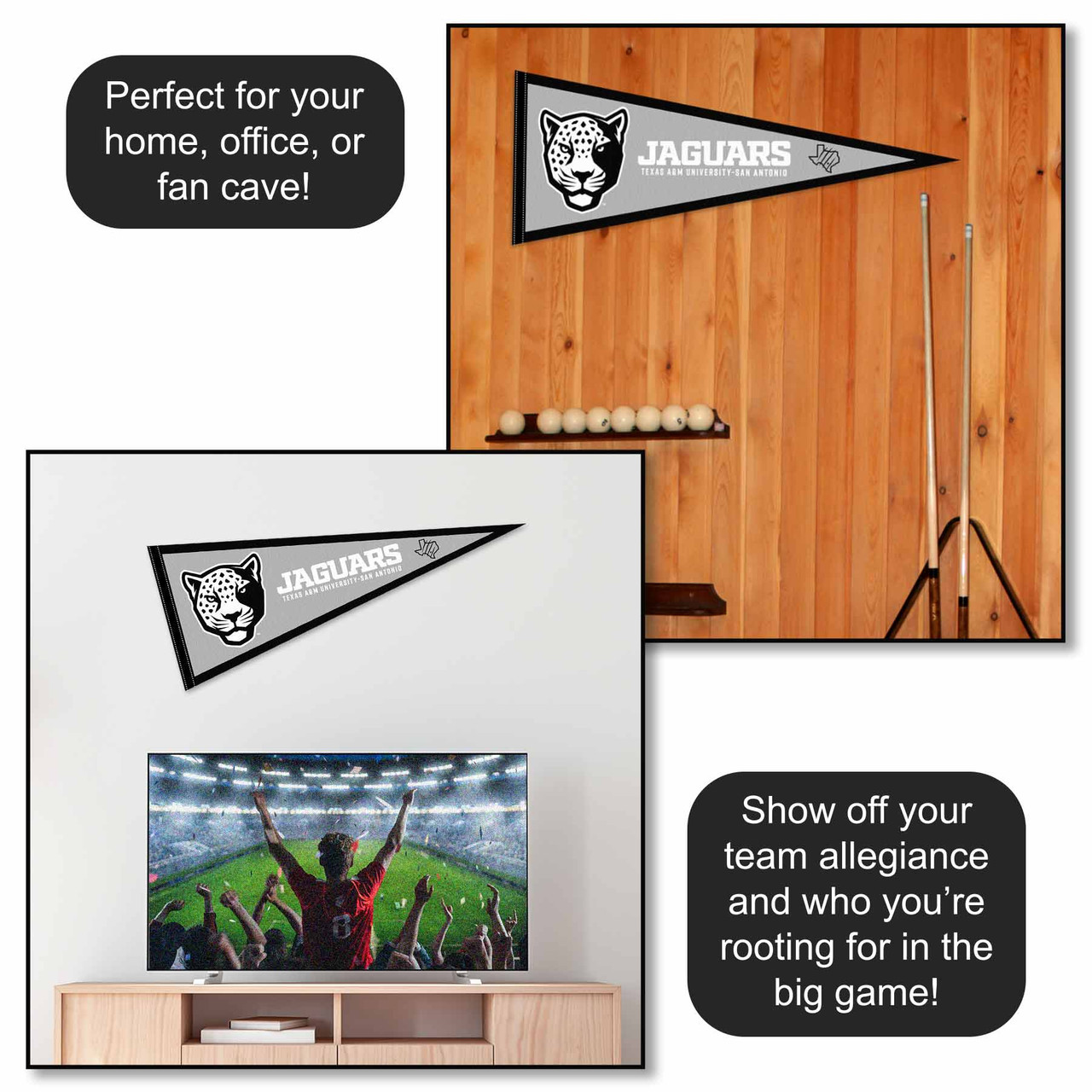 Texas A&m University San Antonio Wordmark Pennant - State Street Products