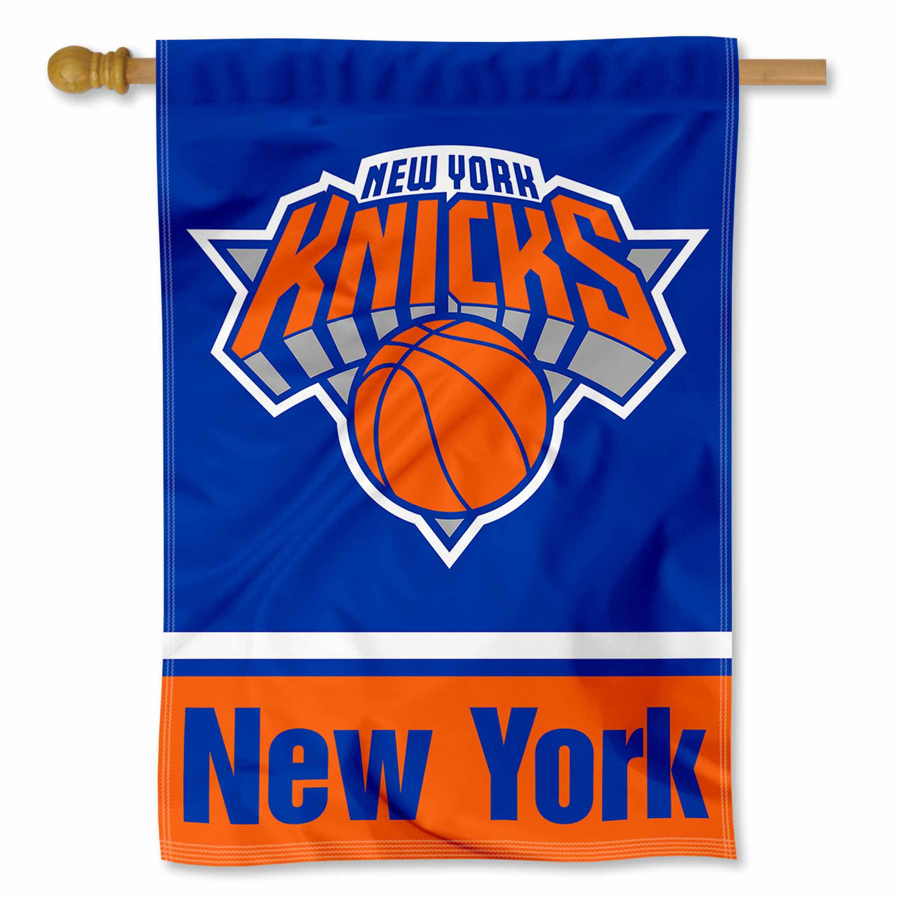 NBA New York Knicks Two Sided House Banner - State Street Products