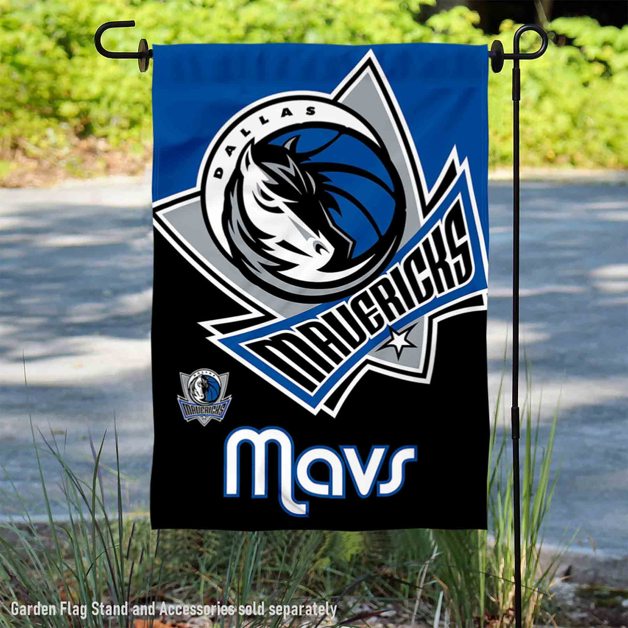 Dallas Mavericks Double Sided Garden Flag - State Street Products