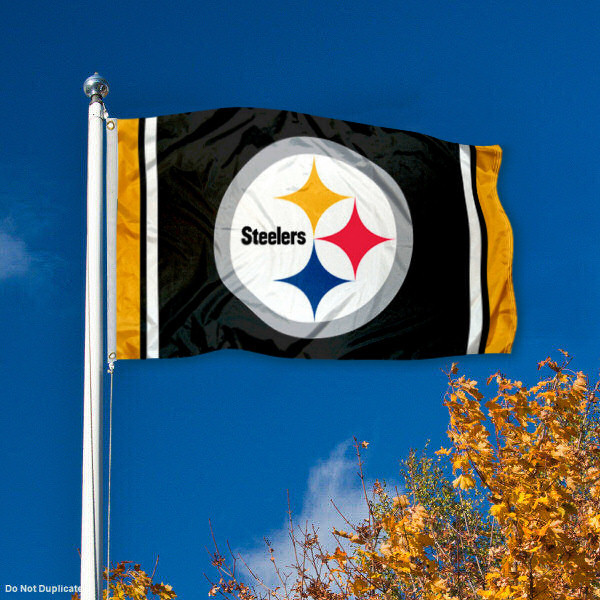 Steelers Logo Flag - State Street Products