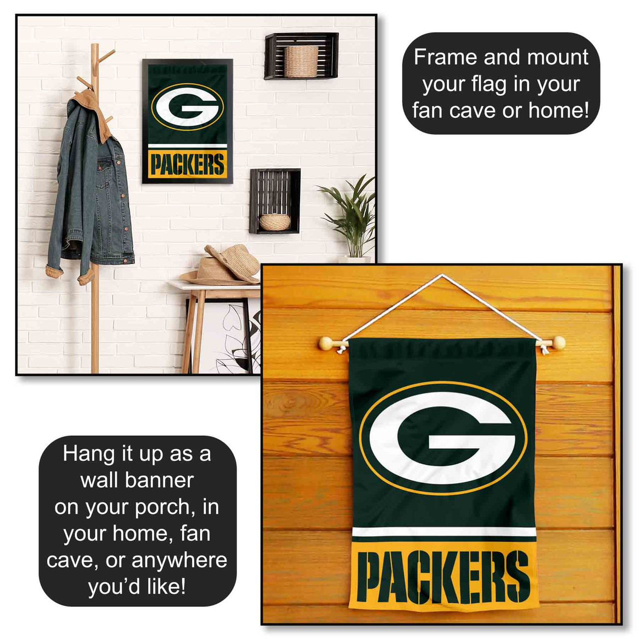 Green Bay Packers Garden Flag - State Street Products
