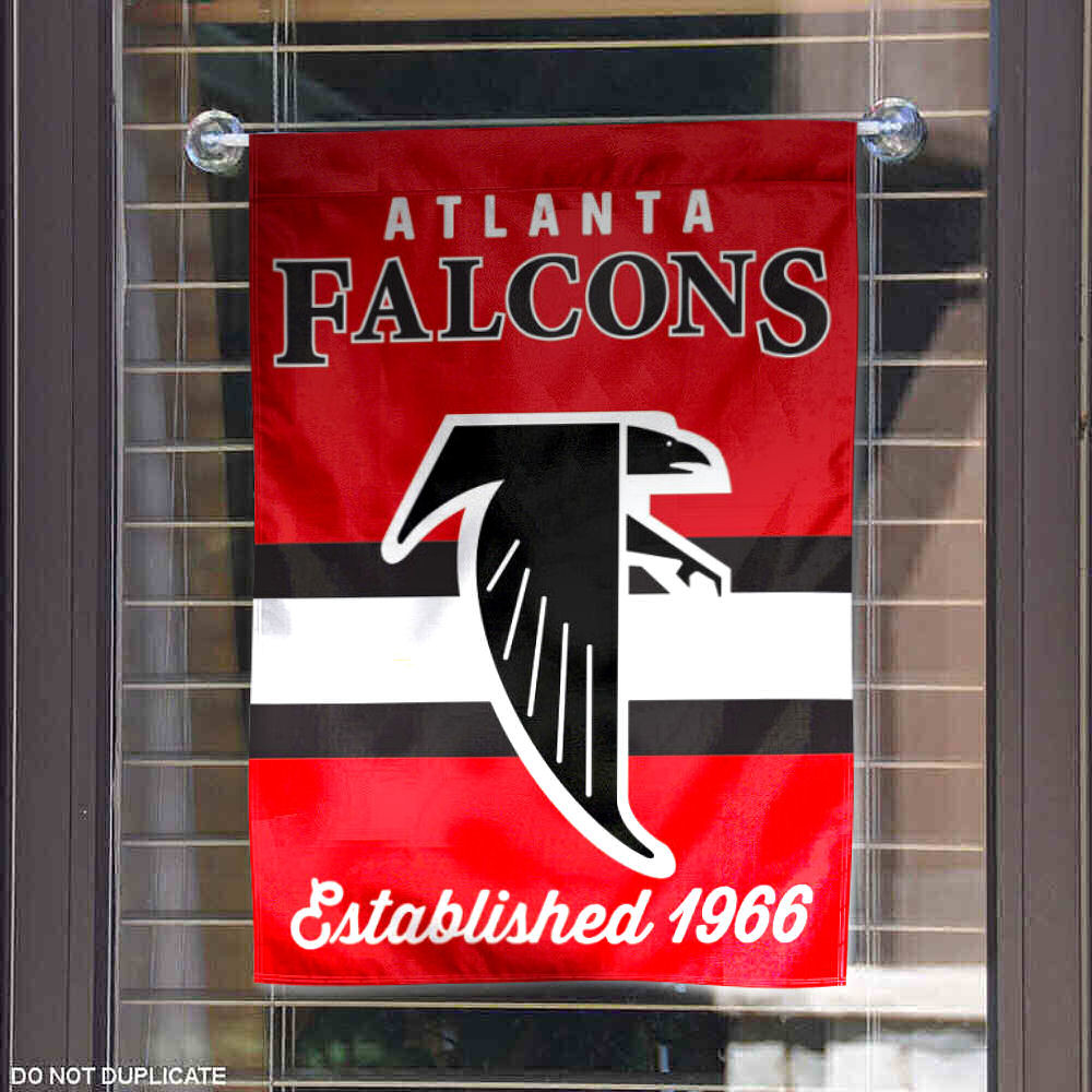 Atlanta Falcons Throwback Logo Double Sided Garden Flag Flag - State ...