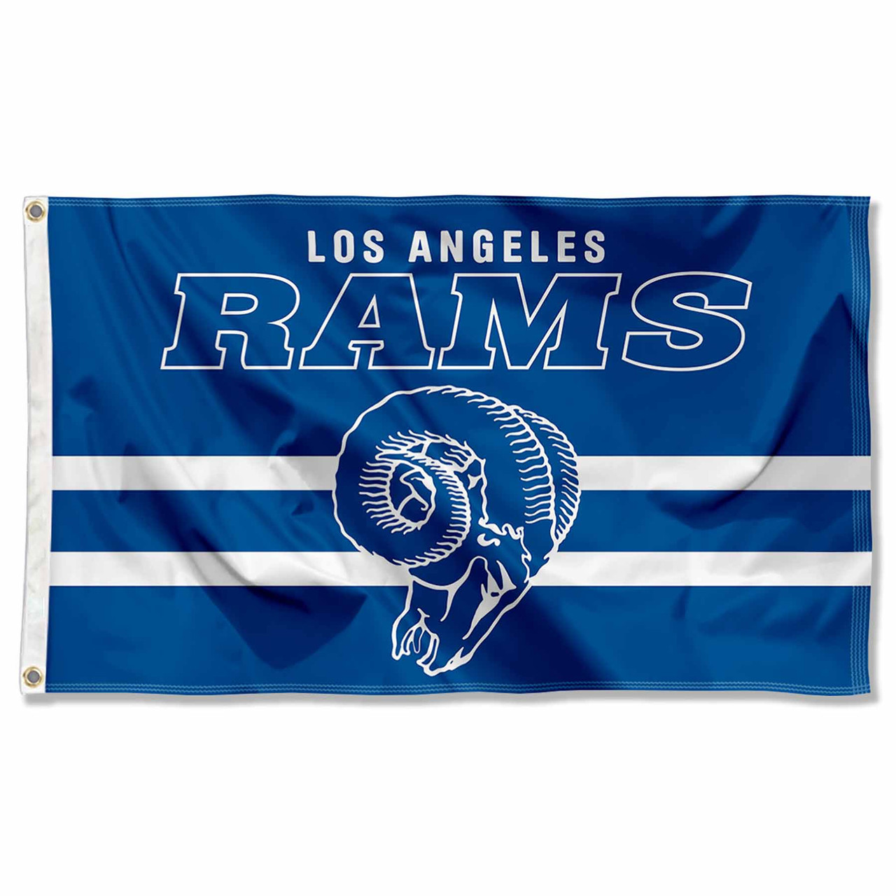 Los Angeles Rams Throwback Retro Vintage Logo Flag - State Street Products