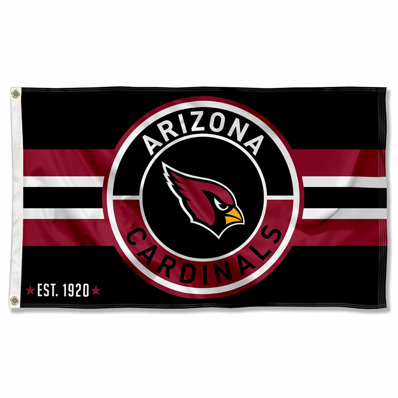 Arizona Cardinals Patch Button Circle Logo Banner Flag - State Street ...