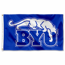 Brigham Young Cougars Flag at College Flags and Banners Co. your ...