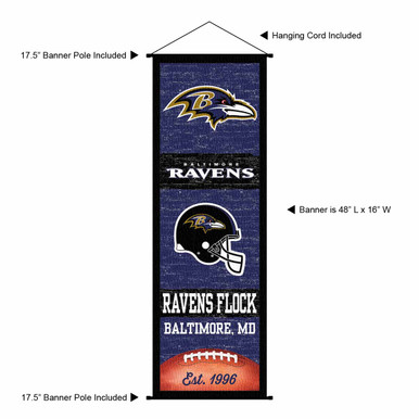 Baltimore Ravens Decor and Banner - State Street Products