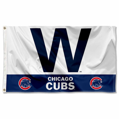 Chicago Cubs W Logo Flag - State Street Products