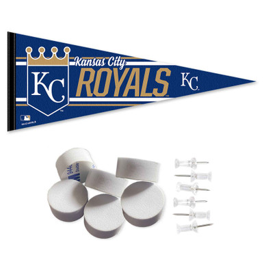 Kansas City Royals Banner Pennant with Tack Wall Pads - State Street ...