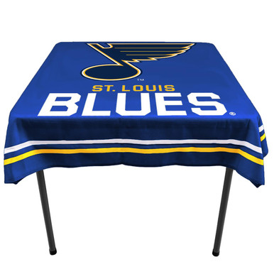St. Louis Blues Tablecloth 48 Inch Table Cover - State Street Products