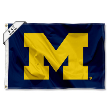 Michigan Wolverines 2x3 Foot Small Flag - State Street Products