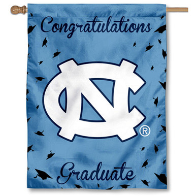 North Carolina Tar Heels Congratulations Graduate Flag - State Street ...