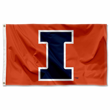University of Illinois New Logo Flag - State Street Products