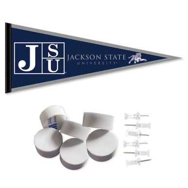 Jackson State University Banner Pennant with Tack Wall Pads - State ...