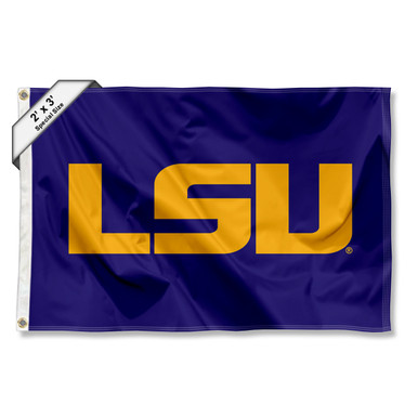 Louisiana State LSU Tigers 2x3 Foot Small Flag - State Street Products