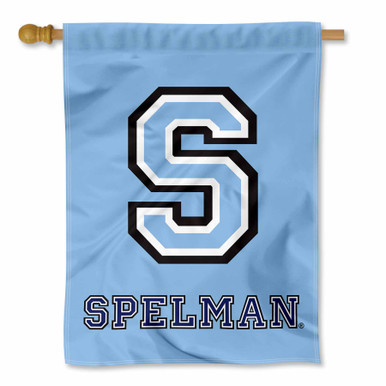Spelman Jaguars Logo Double Sided House Flag - State Street Products