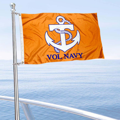 Tennessee Vol Navy Boat and Mini Flag - State Street Products