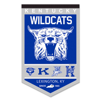 Kentucky Wildcats Heritage Logo History Banner - State Street Products