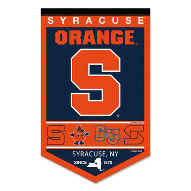 Syracuse Orange Heritage Logo History Banner - State Street Products