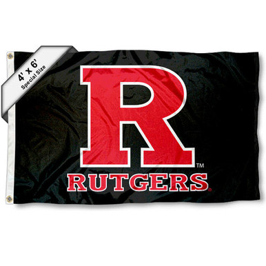 Rutgers Scarlet Knights Large 4x6 Flag - State Street Products