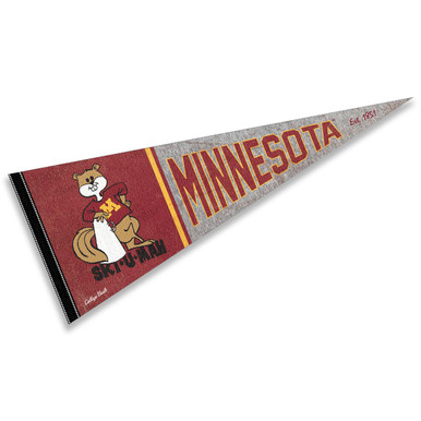 Minnesota Gophers Throwback Retro Vintage Pennant Flag - State Street ...