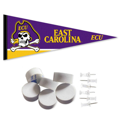 East Carolina University Banner Pennant with Tack Wall Pads - State ...