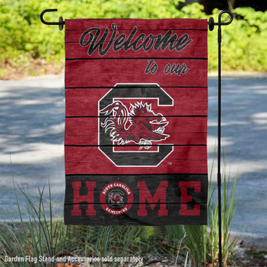 South Carolina Gamecocks Welcome To Our Home Garden Flag - State Street ...