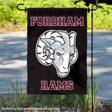 Fordham Rams Black Garden Flag - State Street Products