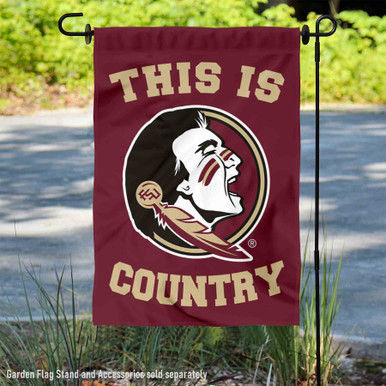 Florida State University Country Garden Flag - State Street Products