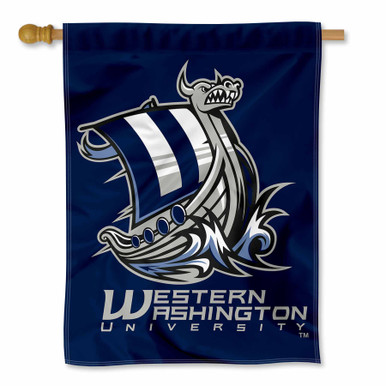 Western Washington University Banner Flag - State Street Products