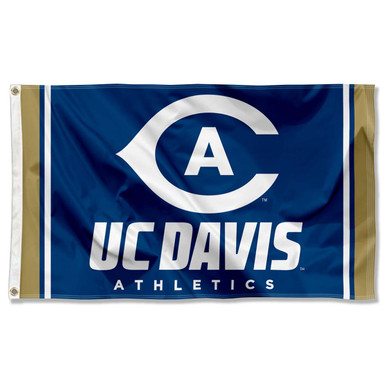 UC Davis Aggies Logo Flag - State Street Products
