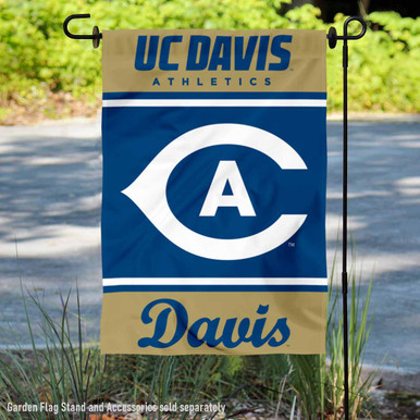 UC Davis Aggies Garden Flag - State Street Products