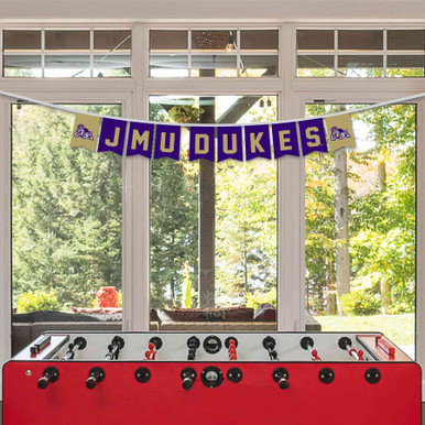 James Madison Dukes Banner String Pennant Flags - State Street Products