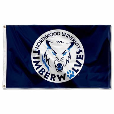 Northwood Timberwolves Flag - State Street Products