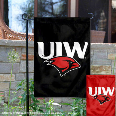 UIW Cardinals Dual Logo Garden Flag - State Street Products