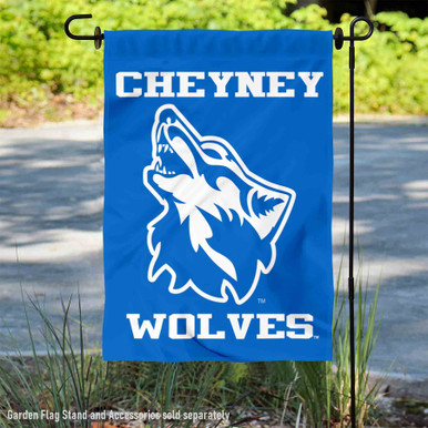 Cheyney University Wolves Garden Flag - State Street Products