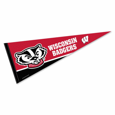 Wisconsin Badgers Logo Pennant - State Street Products