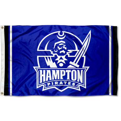Hampton Pirates Logo Flag - State Street Products