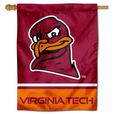 Virginia Tech Hokies Logo Banner Flag - State Street Products