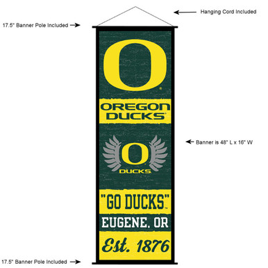 University of Oregon Decor and Banner - State Street Products