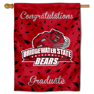 Bridgewater State Bears Congratulations Graduate Flag - State Street ...