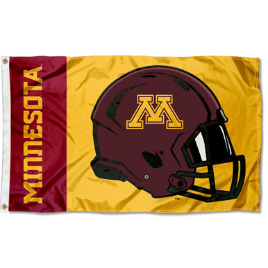 Minnesota Gophers Football Helmet Flag - State Street Products